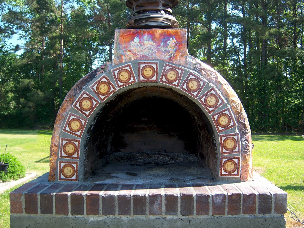 Pizza Oven Talavera Tile - Mattone Barile - BrickWood Ovens