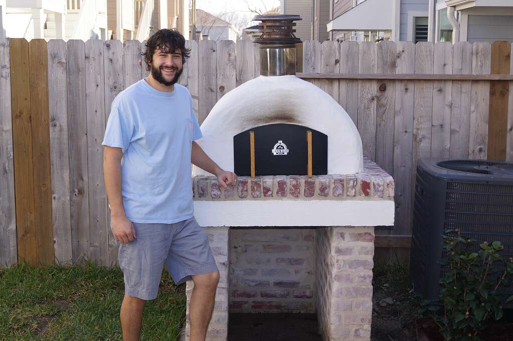 Refractory Cement Pizza Oven - Cortile Barile - BrickWood Ovens